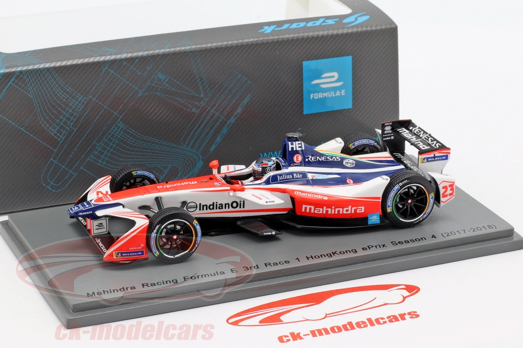 Spark 1:43 Nick Heidfeld Mahindra M4Electro #23 3rd Hong Kong formula E ...