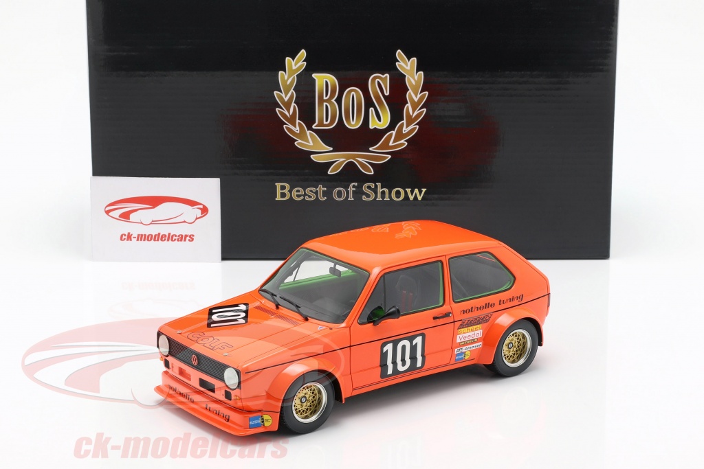 BoS-Models 1:18 Volkswagen VW Golf I Gr. 2 #101 Nothelle Tuning 1975 ...
