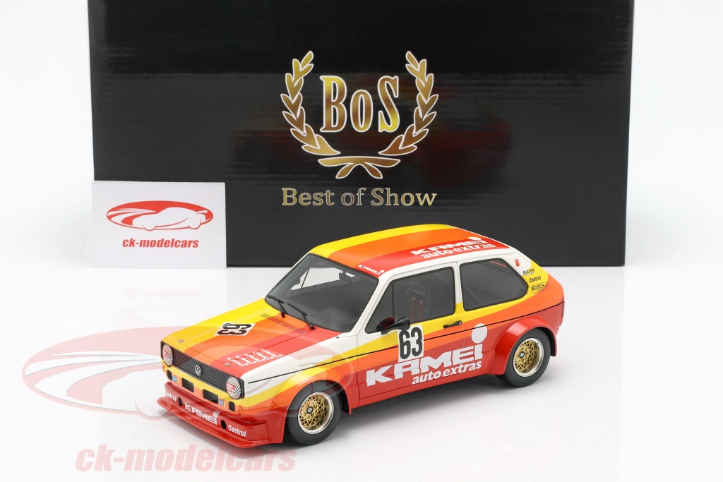 BoS-Models 1:18 Volkswagen VW Golf I Gr. 2 #63 1000km Nürburgring 1977 ...
