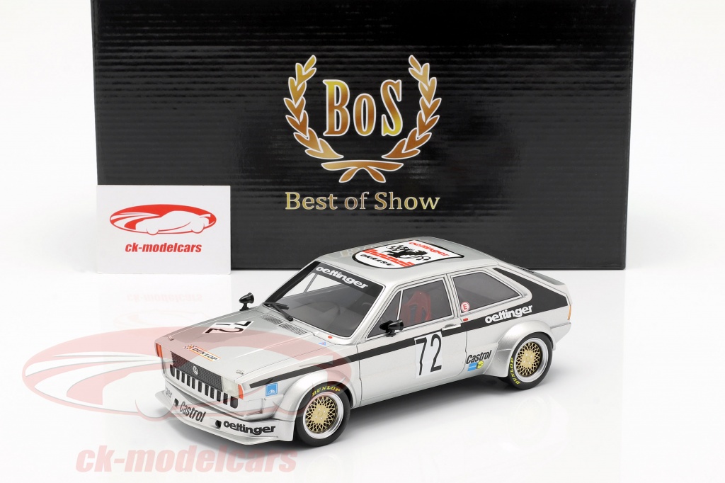 BoS-Models 1:18 Volkswagen VW Scirocco 1 Gr.2 #72 ETCC 1976 BOS323 モデル ...