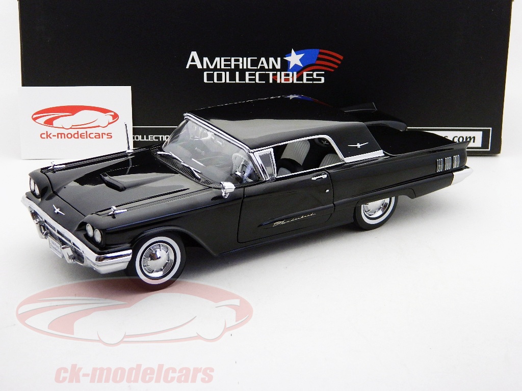 Sun Star Models 1:18 Ford Thunderbird Bj. 1960 with Hard Top raven ...