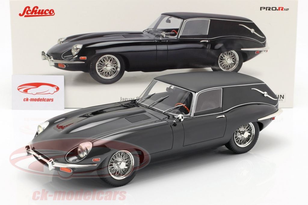 Schuco 1:12 Jaguar E-Type Shooting Brake negro 450046100 modelo coche ...