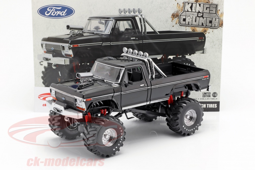Greenlight 1:18 Ford F-250 Monster Truck with 48-inch tires year 1979 ...