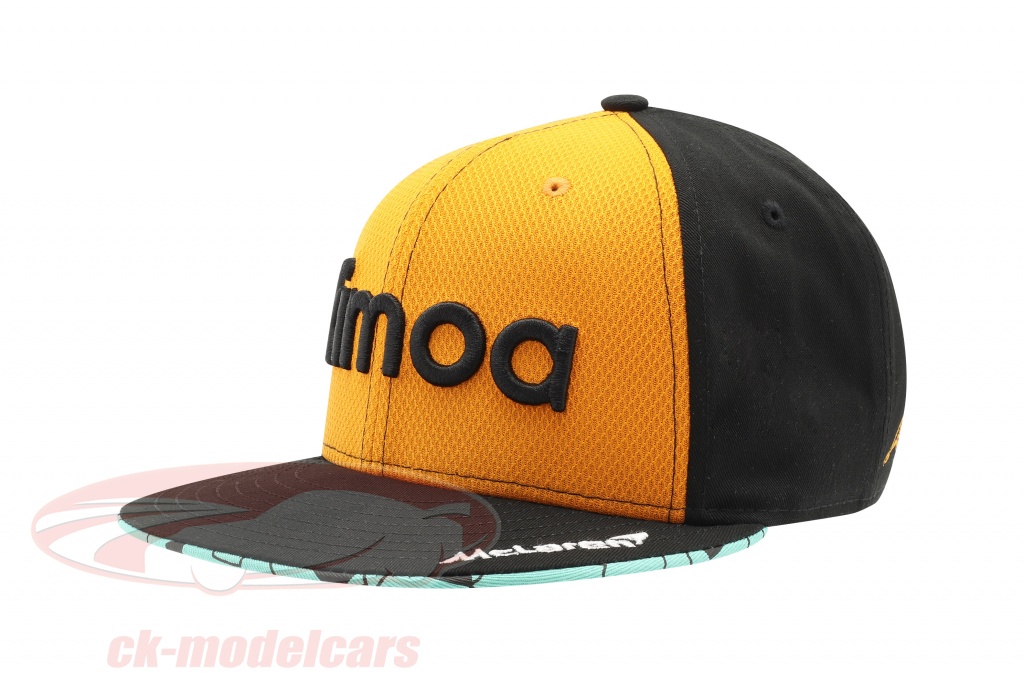 Kimoa Fernando Alonso McLaren #14 F1 2018 9fifty Snapback Cap Papaya S ...