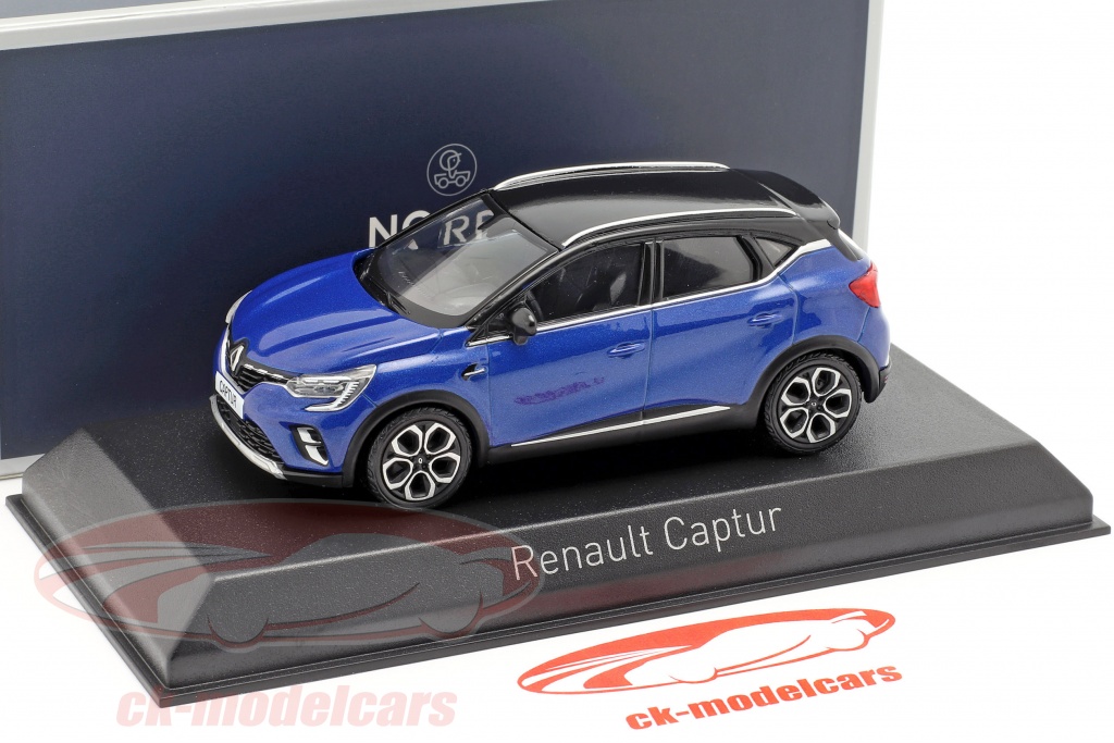 Norev 1:43 Renault Captur year 2020 blue metallic / black 517776 model ...