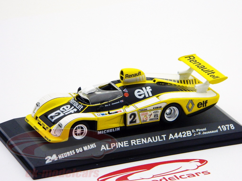 Ixo 1:43 Alpine Renault A442B #2 Winner 24h LeMans 1978 CK919830 ...
