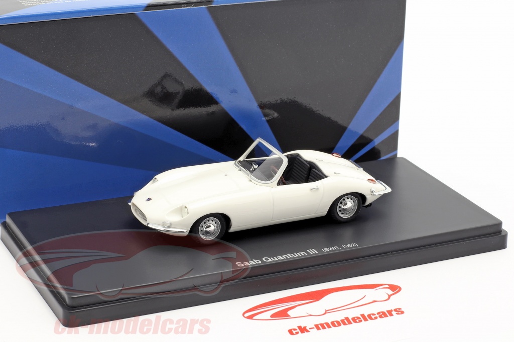 AutoCult 1:43 Saab Quantum III 築 1962 白 60038 モデル 車 60038