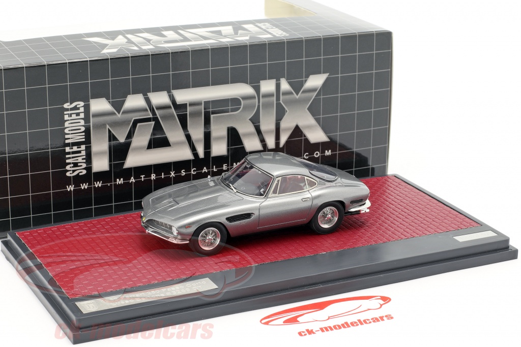 Matrix 1:43 Ferrari 250 Passo Corto Lusso Bertone Sharknose 1962 grau ...