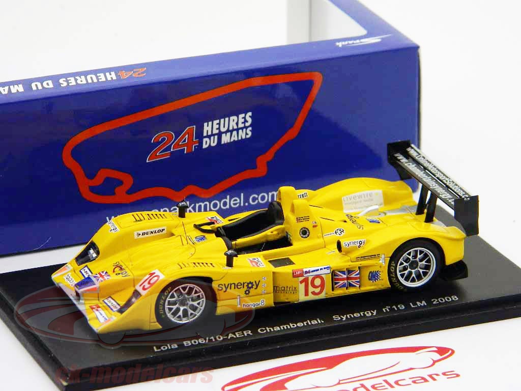 Spark 1:43 Lola B06/10-AER #19 24h LeMans 2008 Berridge / Evans ...