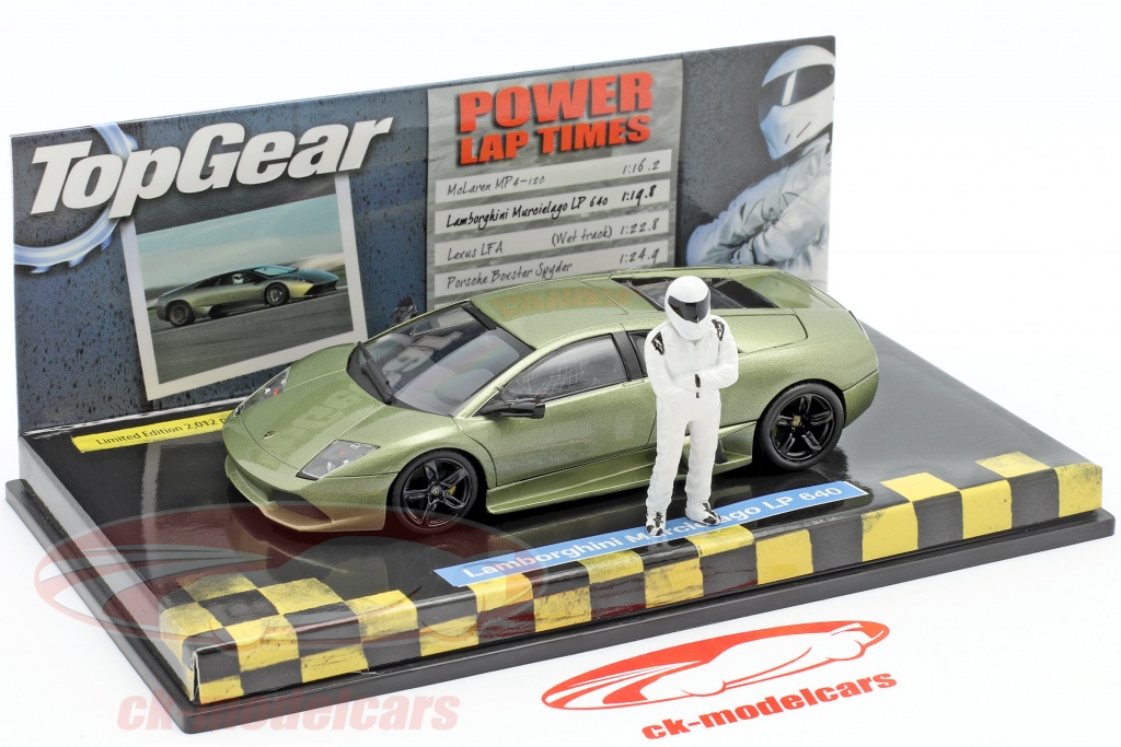 Minichamps 1:43 Lamborghini Murcielago LP640 green TopGear TV Series ...