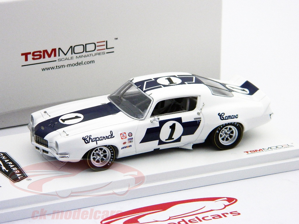 True Scale 1:43 Chevrolet Camaro #1 SCCA Trans-Am Road America 4th ...