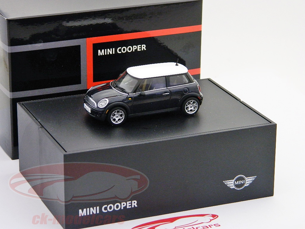 AUTOart 1:43 Mini Cooper S black 3343 model car 3343 80420410394