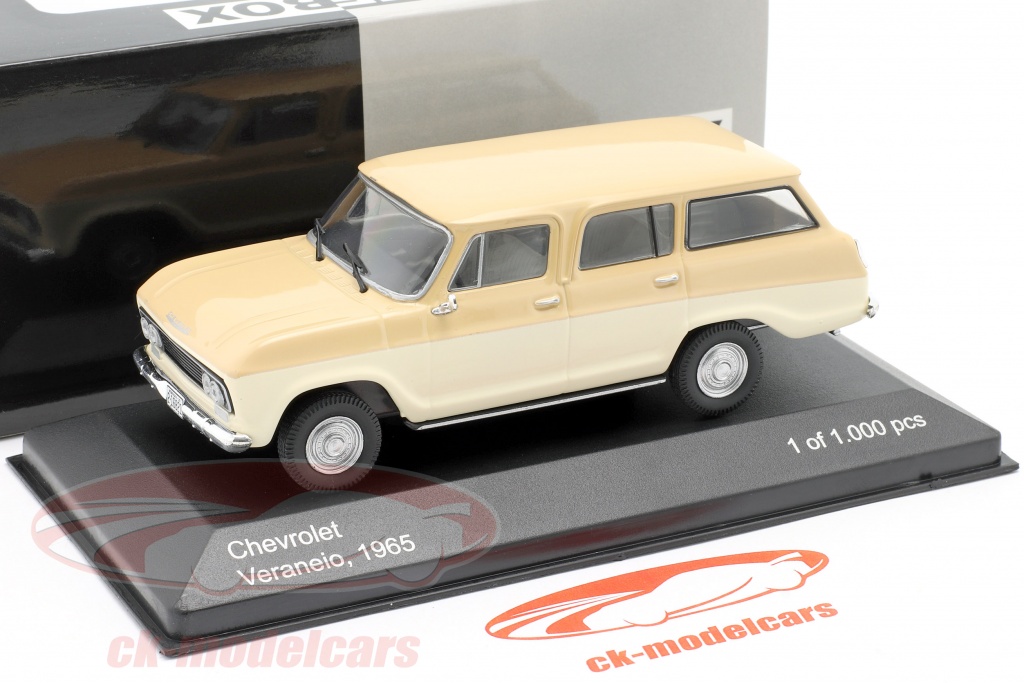 WhiteBox 1:43 Chevrolet Veraneio Baujahr 1965 creme / beige WB094 ...