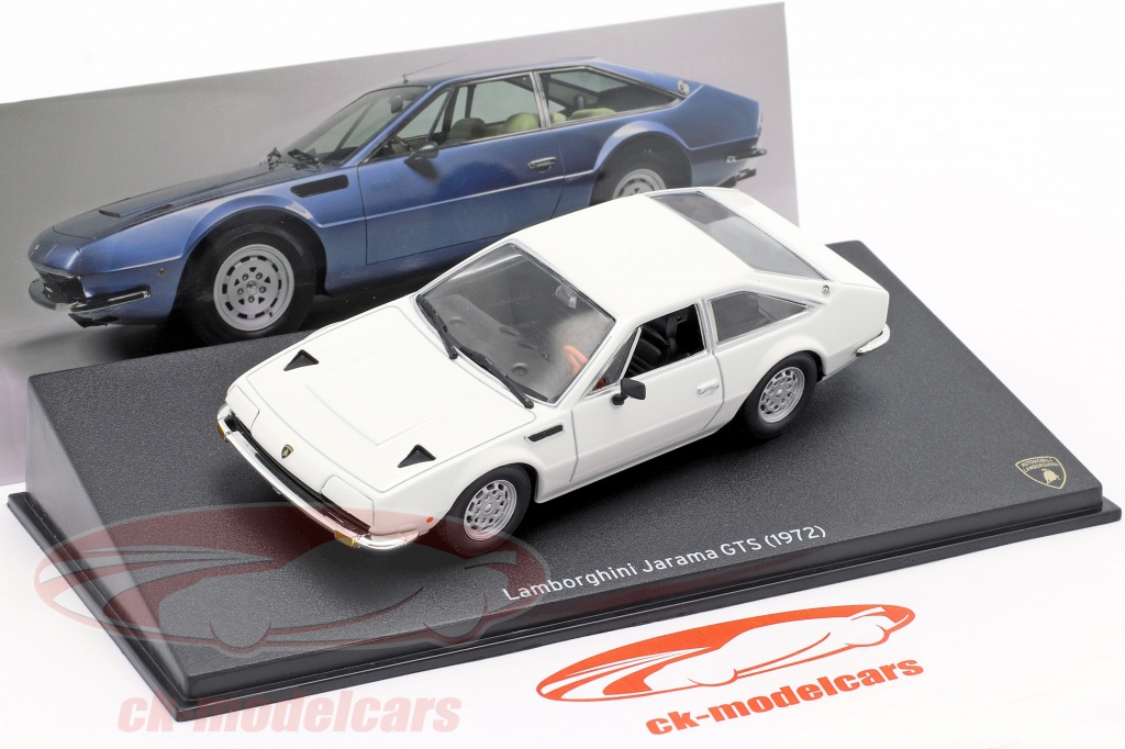 Leo Models 1:43 Lamborghini Jarama GTS Baujahr 1972 weiß MAG JT29 ...