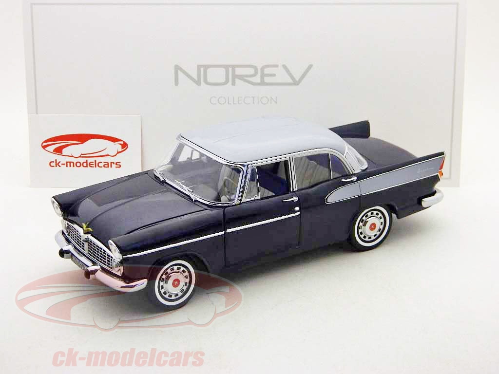 Norev 1:18 Simca Beaulieu 1958 dark blue 185731 model car 185731 ...