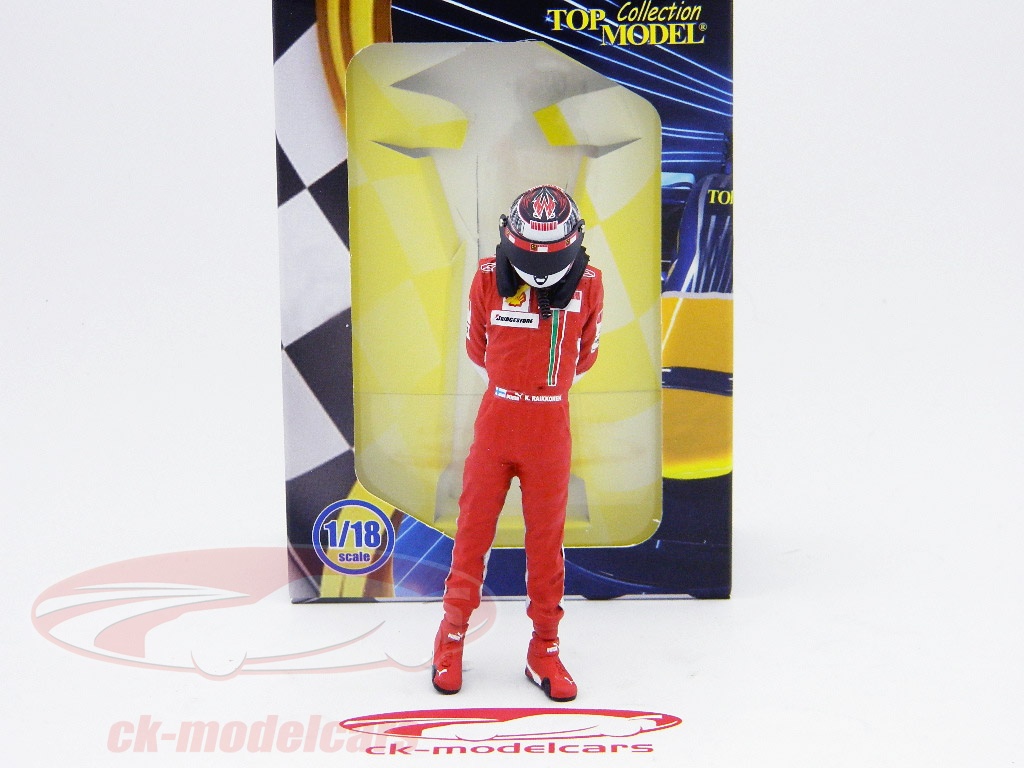 TopModelCollection 1:18 K. Raikkonen pilote de Formule 1 chiffre ...