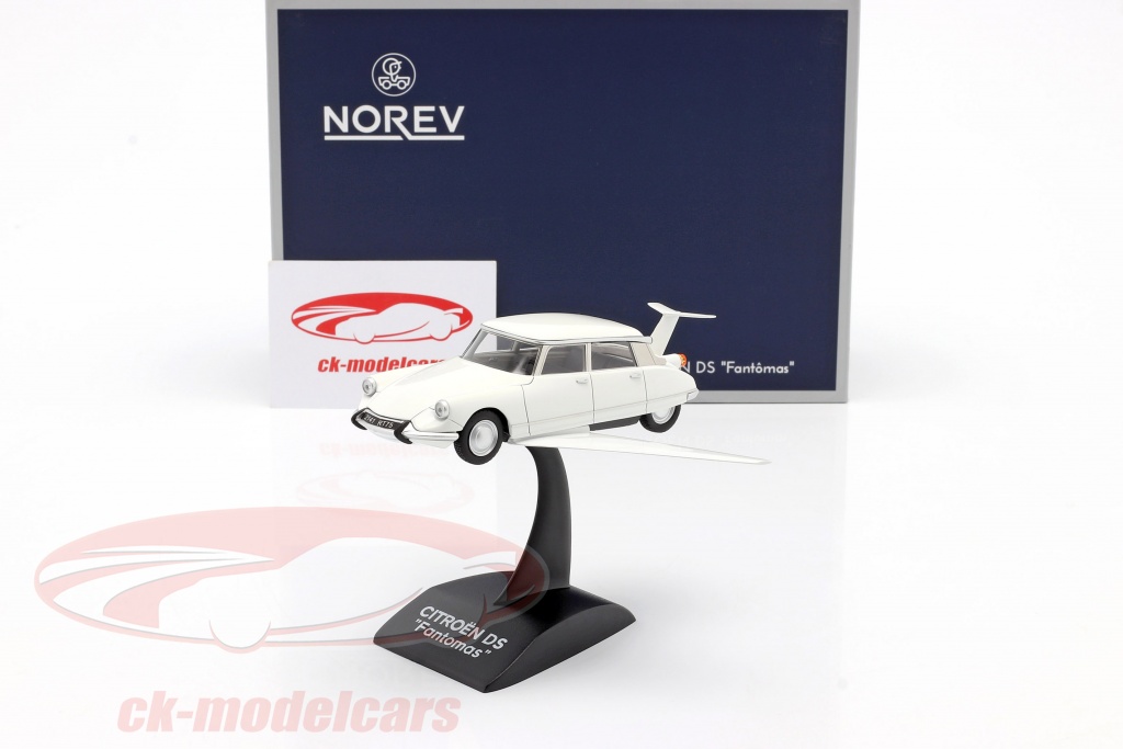 Norev 1:43 Citroen DS Fantomas Volante white PM PM0033 model car PM0033 ...