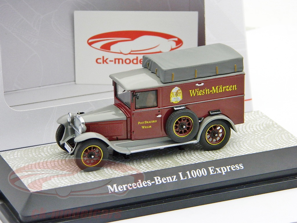 Premium Classixxs 1:43 Mercedes-Benz L1000 Express post-brewery canvas ...