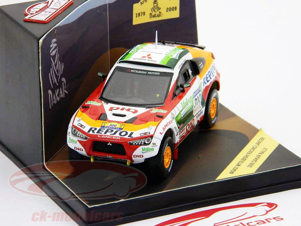 Vitesse 1:43 Mitsubishi Racing Lancer #300 Dakar Rally 2009 43431 model ...