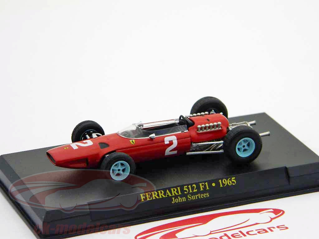 Ixo 1:43 John Surtees Ferrari 512 F1 #2 formula 1 1965 Altaya FF001 ...