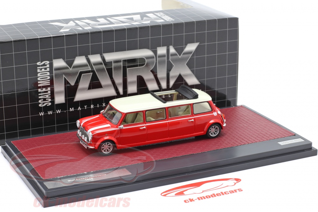 Matrix 1:43 Mini Cooper Limousine Год постройки 1995 красный / Белый ...