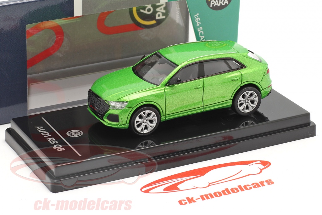 ParagonModels 1:64 Audi RS Q8 year 2018 java green metallic Paragon ...