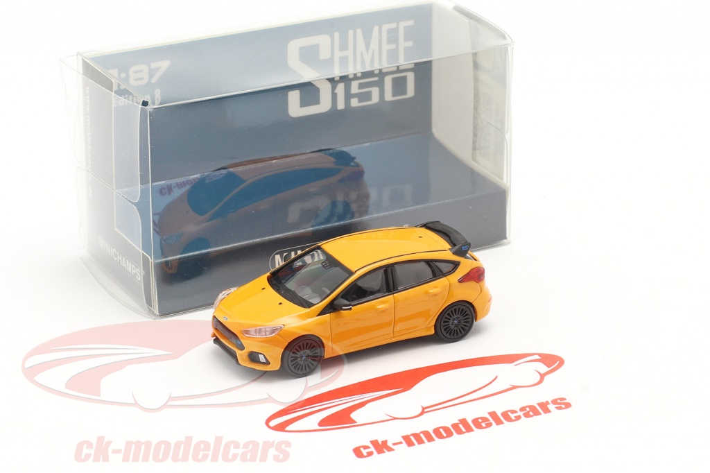Minichamps 1:87 Ford Focus RS year 2018 orange 870087205 model car ...