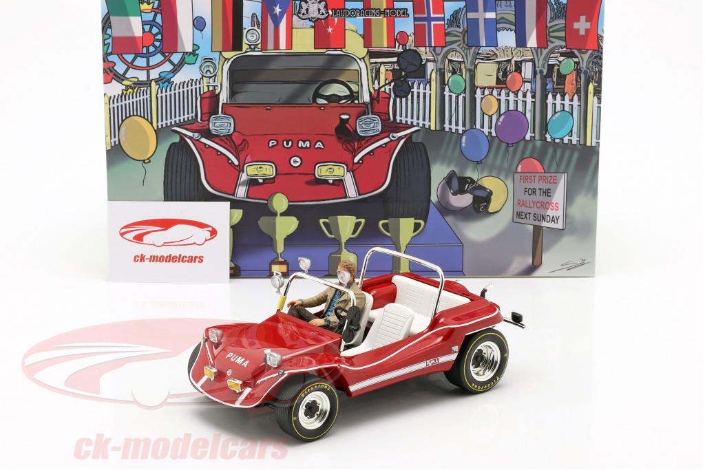 Laudoracing Models 1:18 Puma Dune Buggy 1972 Con figura Terence Hill ...