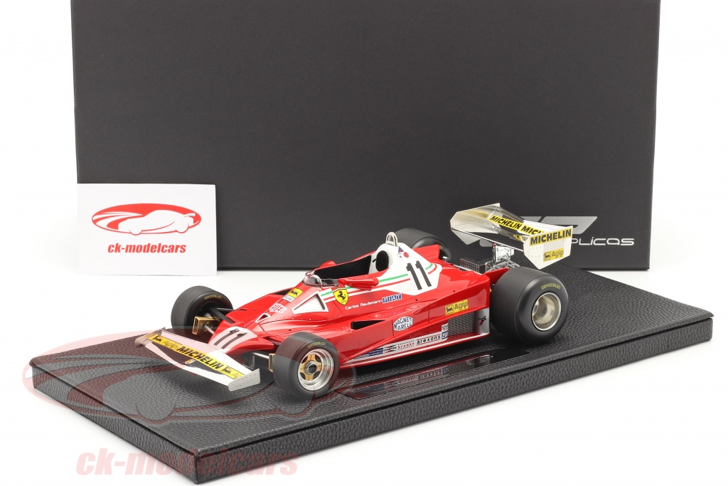 GP Replicas 1:18 C. Reutemann Ferrari 312T2 #11 vencedora brasileiro GP Fórmula 1 1978 GP014G ...