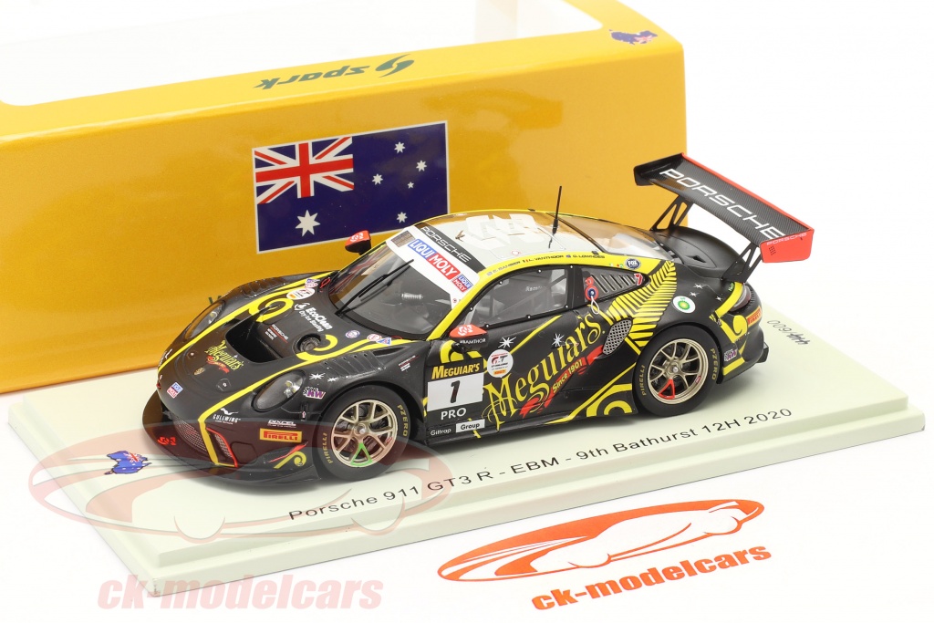 Spark 1:43 Porsche 911 GT3 R #1 9th 12h Bathurst 2020 Earl Bamber ...