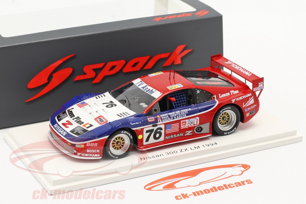 Spark 1:43 Nissan 300ZX Turbo #76 24h LeMans 1994 Clayton Cunningham ...