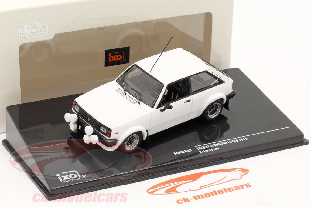 Ixo 1:43 Talbot Sunbeam Lotus Rallye Specs Plain Body Version 1979 ...
