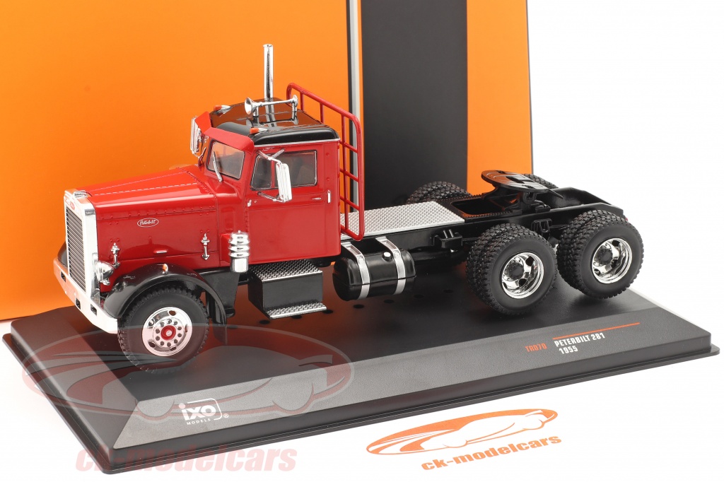 Ixo 1:43 Peterbilt 281 year 1955 red TR070 model car TR070 4895102328710