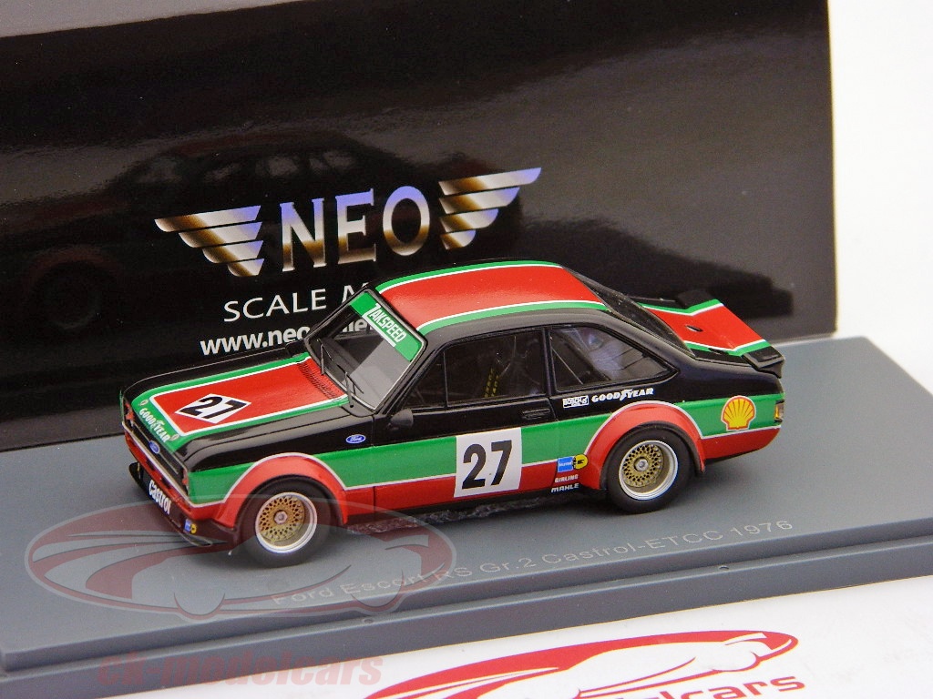 Neo 1:43 Ford Escort RS Gr. 2 #27 M. Finotto / S. Müller Team Zakspeed ...