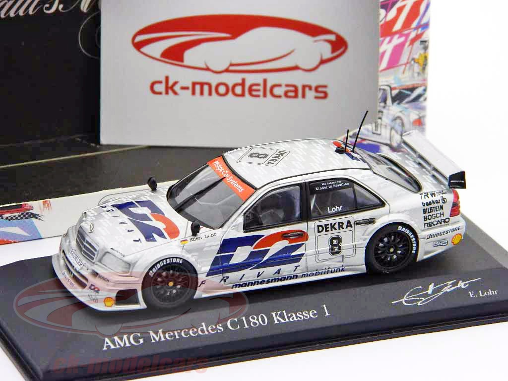 Minichamps 1:43 E. Lohr Mercedes C180 Class 1 #8 DTM 1994 Team AMG ...