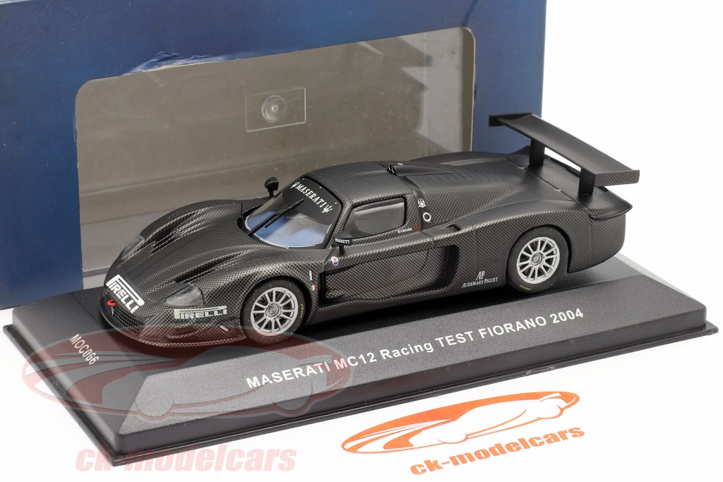 Ixo 1:43 Maserati MC12 Racing test Fiorano 2004 MOC066 model car MOC066 ...