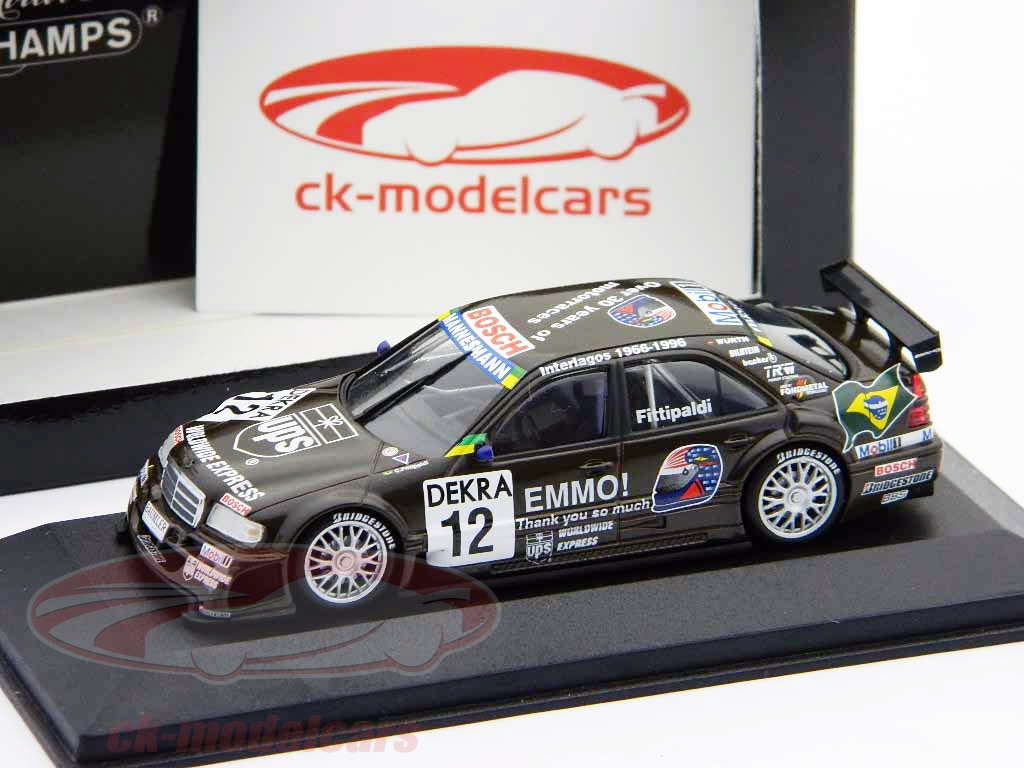 Minichamps 1:43 Ch. Fittipaldi Mercedes C-Class #12 ITC 1996 430963682 ...
