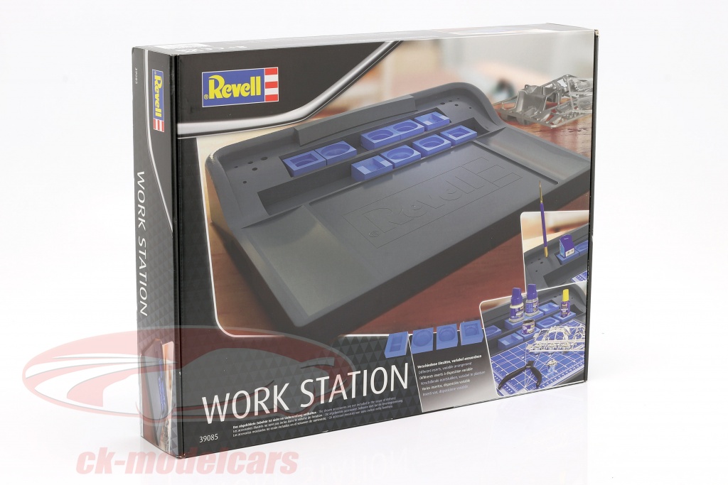 Revell Work Station grau / blau 39085 Modellauto 39085 4009803390857
