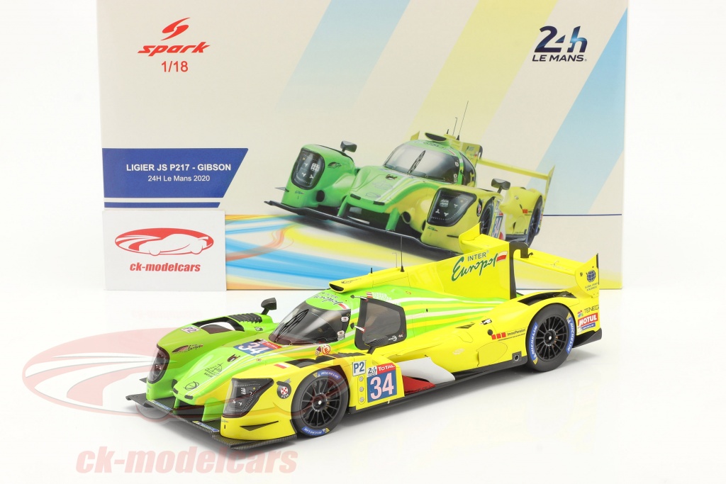 Spark 1:18 Ligier JS P217 #34 24h LeMans 2020 Binder, Isaakyan ...