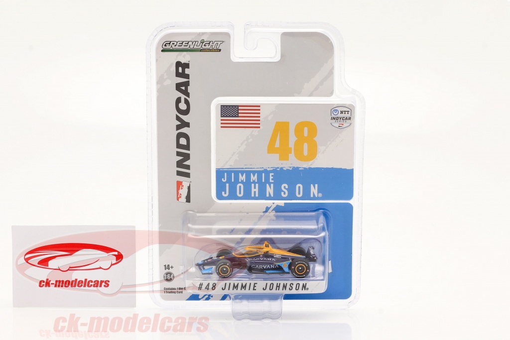 Greenlight 1:64 Jimmie Johnson Honda #48 IndyCar Series 2021 11501 ...