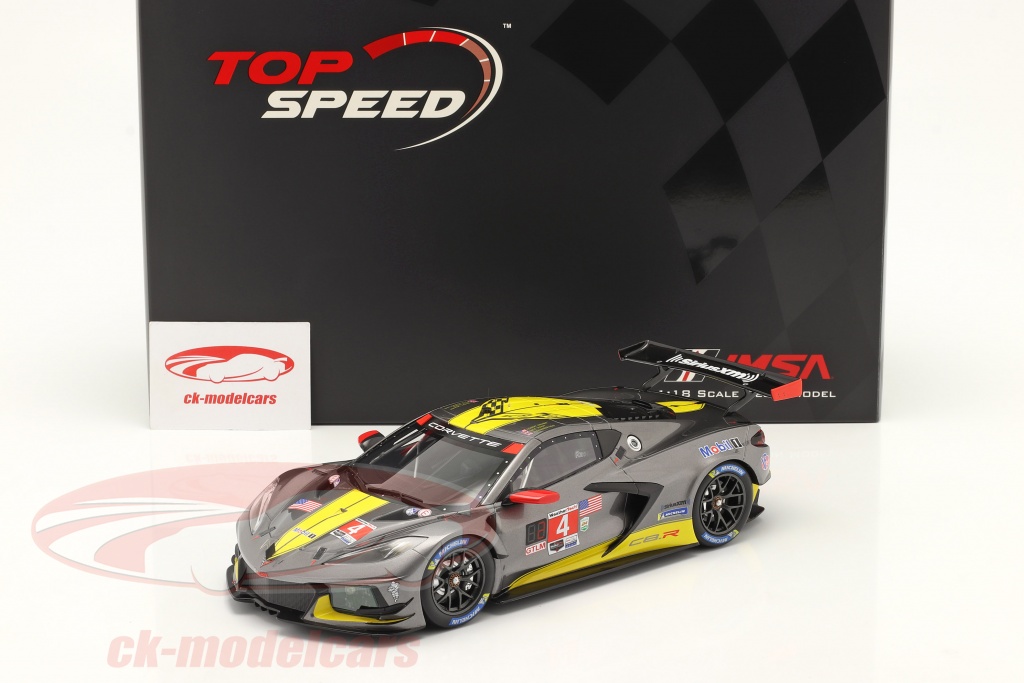 True Scale 1:18 Chevrolet Corvette C8.R #4 2nd GTLM class 24h Daytona ...