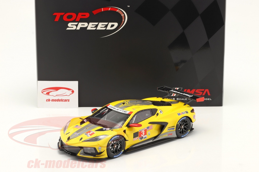 True Scale 1:18 Chevrolet Corvette C8.R #3 vincitore Classe GTLM 24h ...