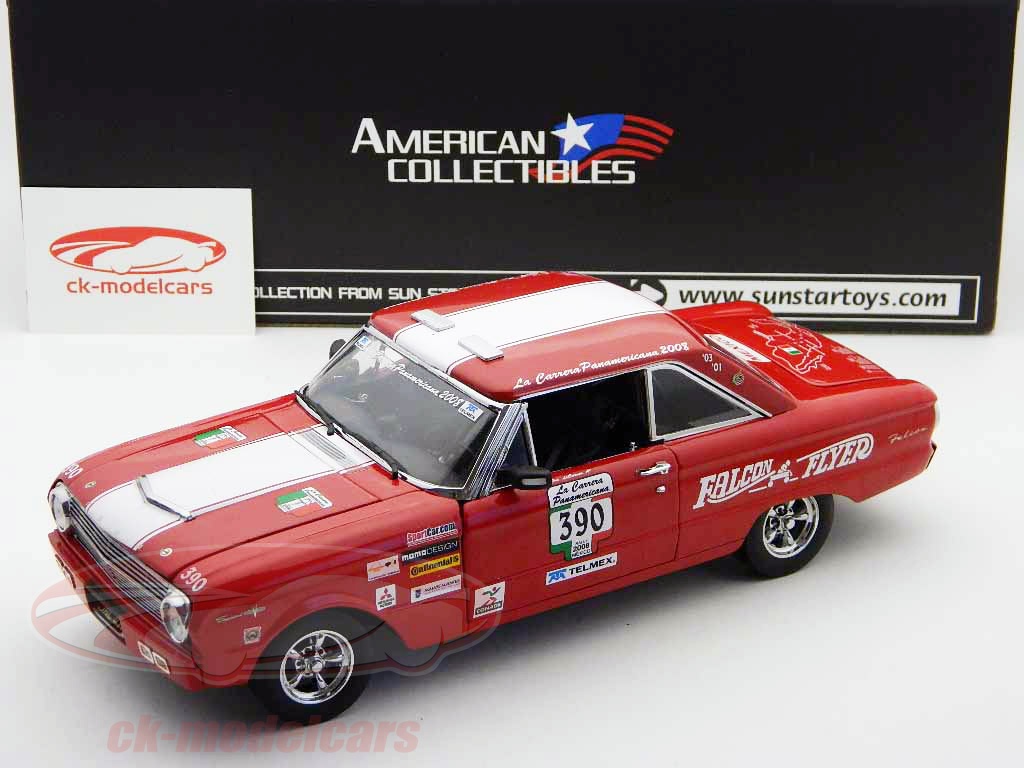 Sun Star Models 1:18 J. LeCarner Ford Falcon Racing #390 Rally ...