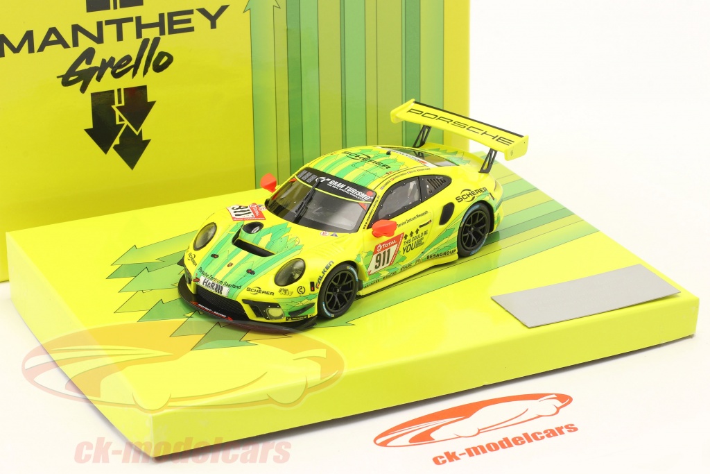 Minichamps 1:43 Porsche 911 GT3 R #911 2nd 24h Nürburgring 2019 Manthey ...