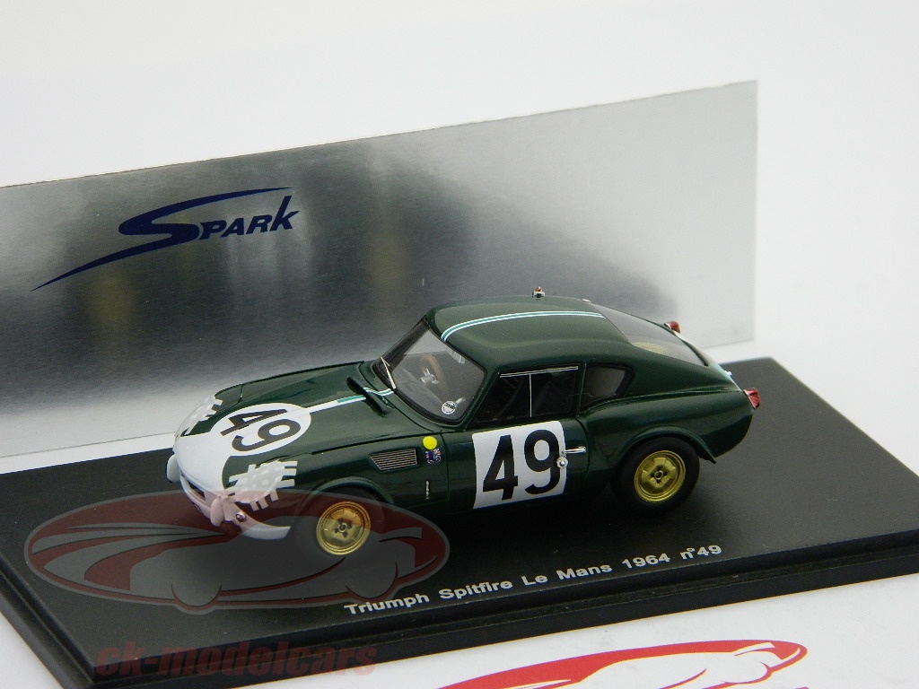 Spark 1:43 Triumph Spitfire #49 24h LeMans 1964 Rothschild / Tullius ...