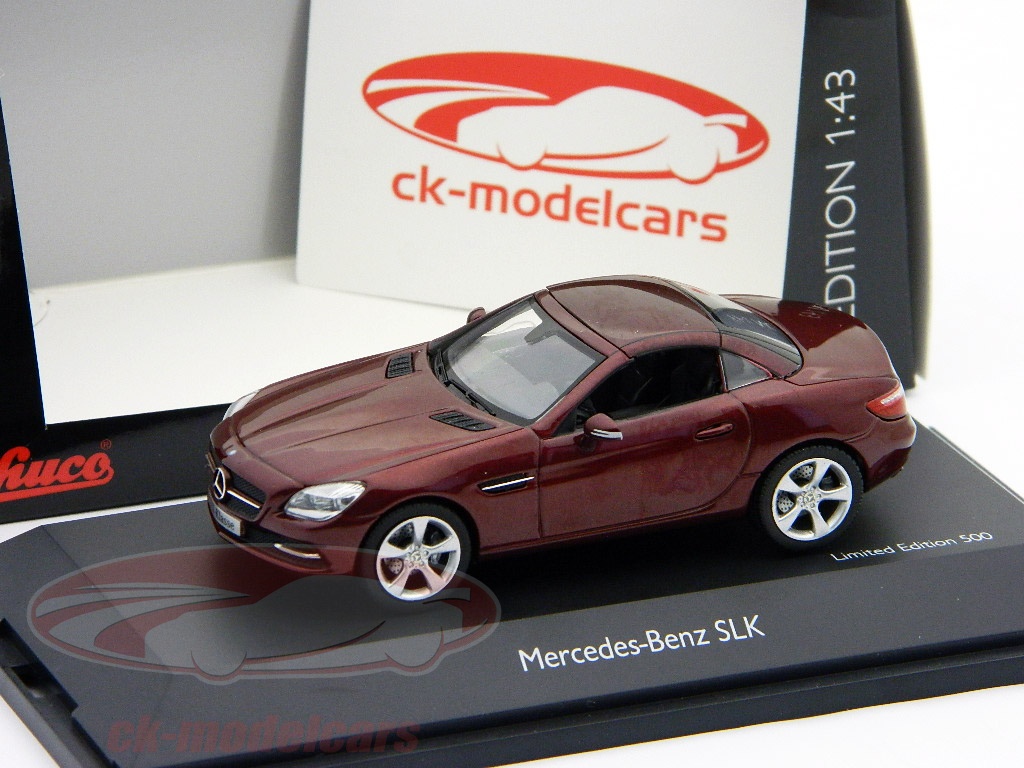 Schuco 1:43 Mercedes-Benz SLK (R172) red 45 074 5300 model car 45 074 ...