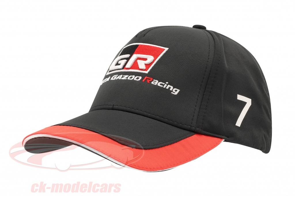 Cap Toyota Gazoo Racing #7 2nd 24h LeMans 2019 black / Red TY13DTC7 ...