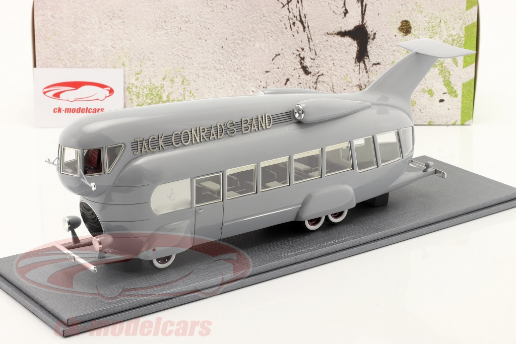AutoCult 1:43 Paramount Jack Conrad Band バス 建設年 1935 グレー 10009 モデル 車 10009