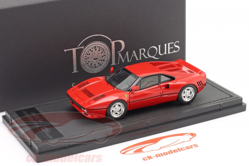 TopMarques 1:43 Ferrari 288 GTO year 1984 red TM43-025A model car TM43-025A