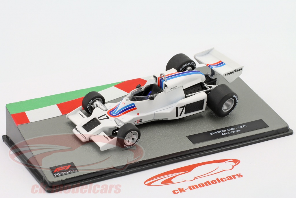 Altaya 1:43 Alan Jones Shadow DN8 #17 formula 1 1977 CK76018 modello ...